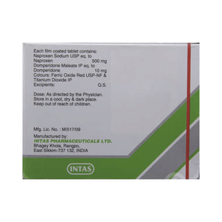 Napra D 500 Tablet: Uses, Side Effects, Price & Substitutes