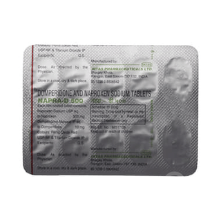 Napra D 500 Tablet: Uses, Side Effects, Price & Substitutes
