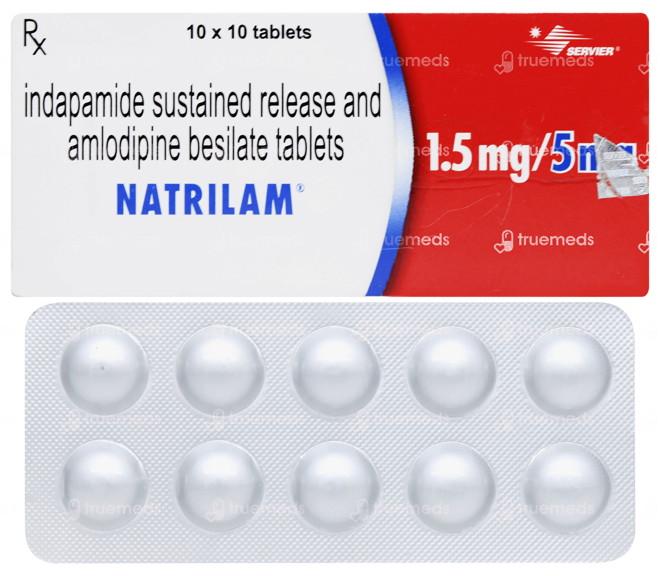 Natrilam 5/1.5 MG | Order NATRILAM 5/1.5 MG Tablet 10 Online at Truemeds