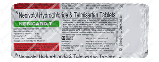 Nebicard T 40/5 MG | Order Nebicard T 40/5 MG Tablet Online at Truemeds