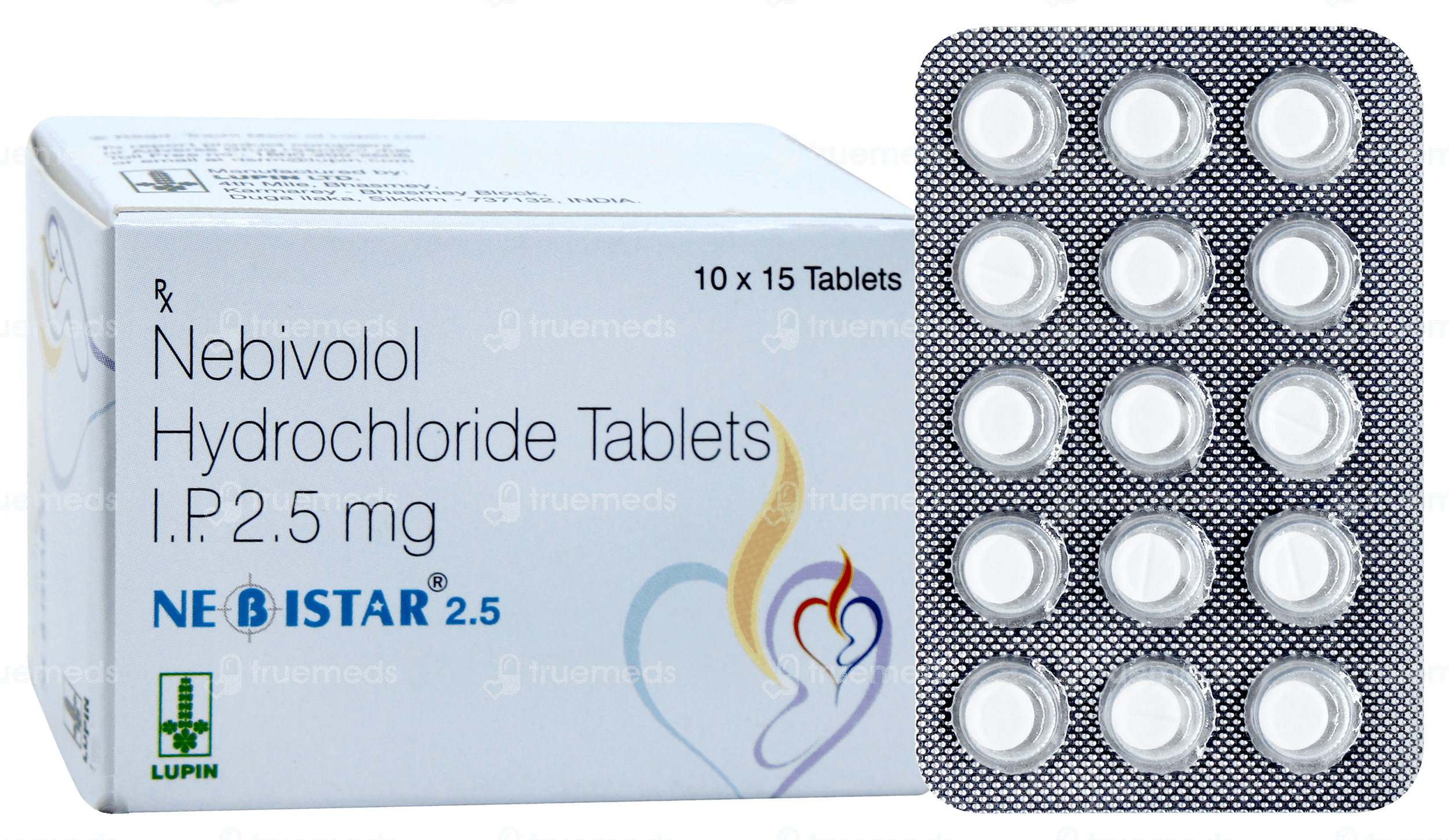 Nebistar 2.5 MG | Order Nebistar 2.5 MG Tablet Online at Truemeds