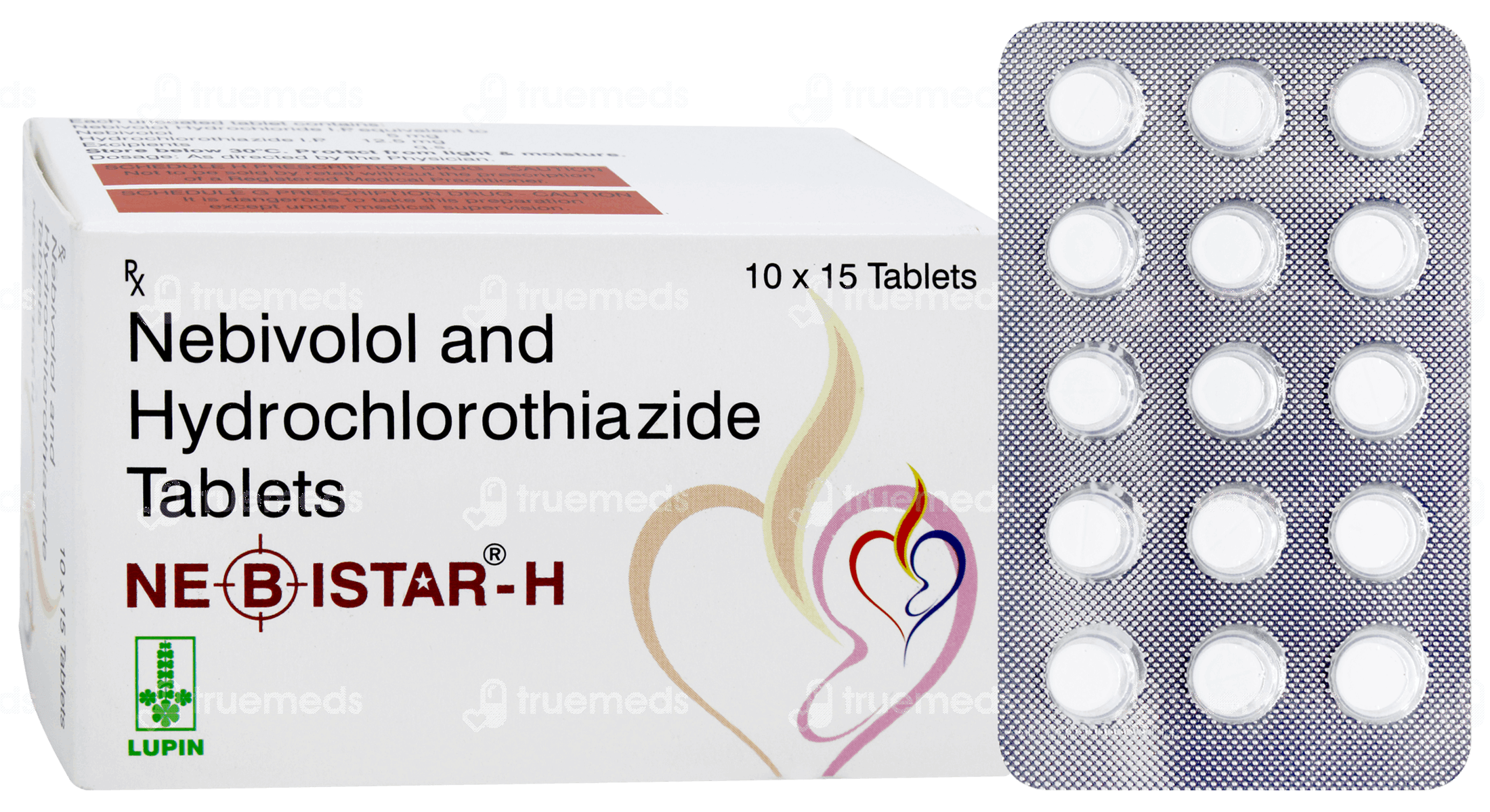 Nebistar H 5/12.5 MG | Order Nebistar H 5/12.5 MG Tablet Online at Truemeds