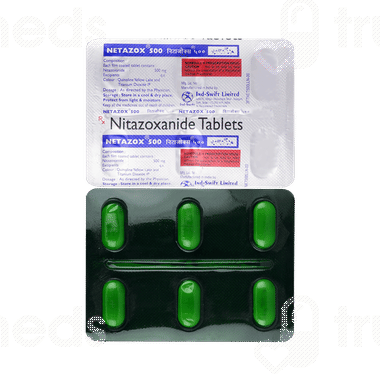 Netazox 500 Mg Tablet 6 - Uses, Side Effects, Dosage, Price | Truemeds