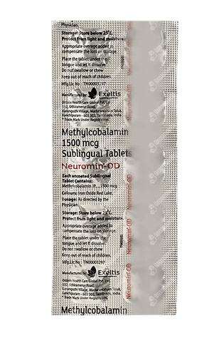 Neuromin Od 1500 MCG | Order Neuromin Od 1500 MCG Tablet Online at Truemeds