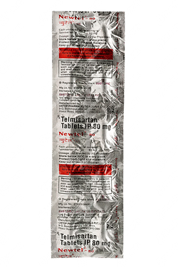 Newtel 80 MG Tablet 10 - Uses, Side Effects, Dosage, Price | Truemeds