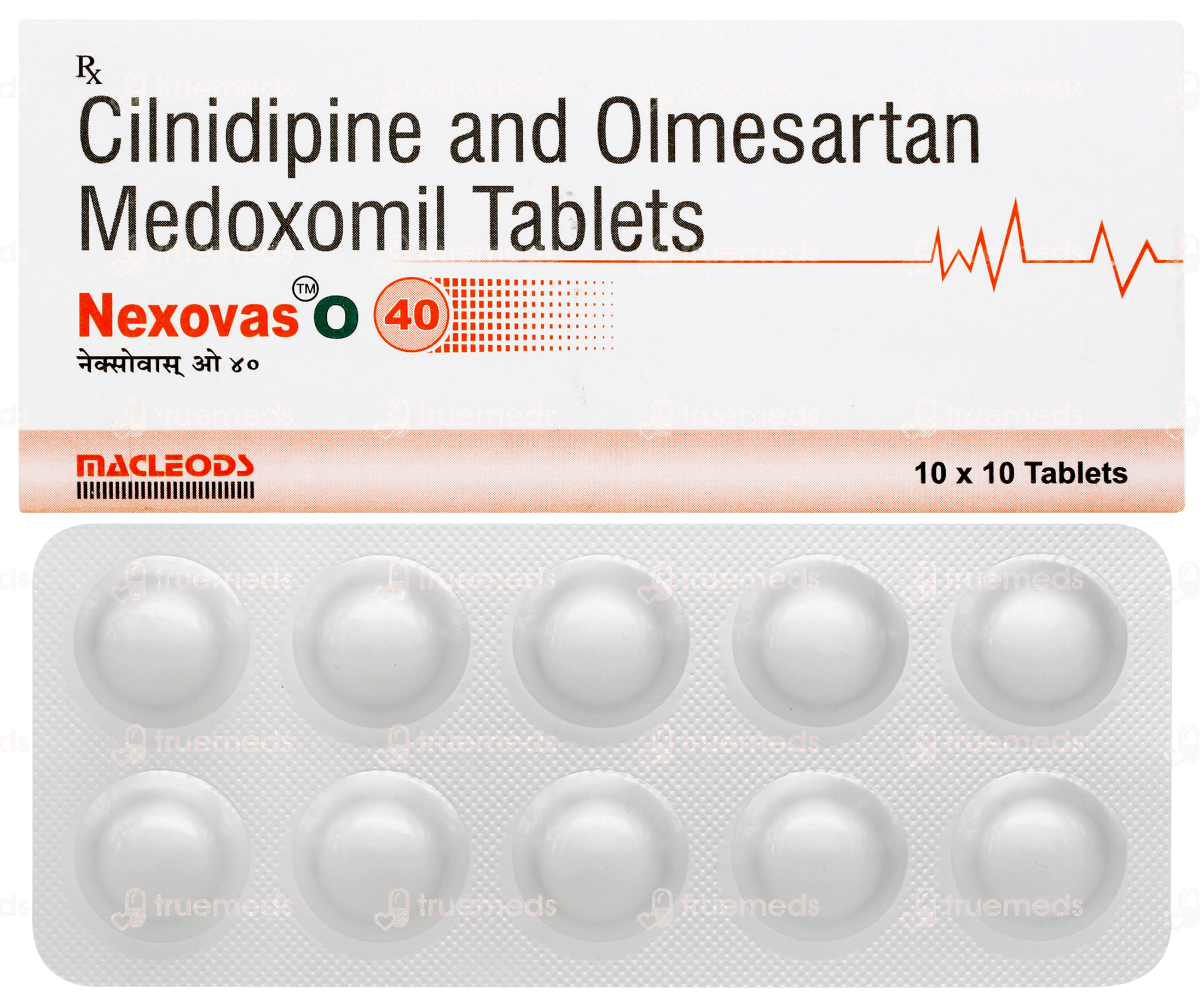 Nexovas O 40/10 MG | Order Nexovas O 40/10 MG Tablet Online at Truemeds