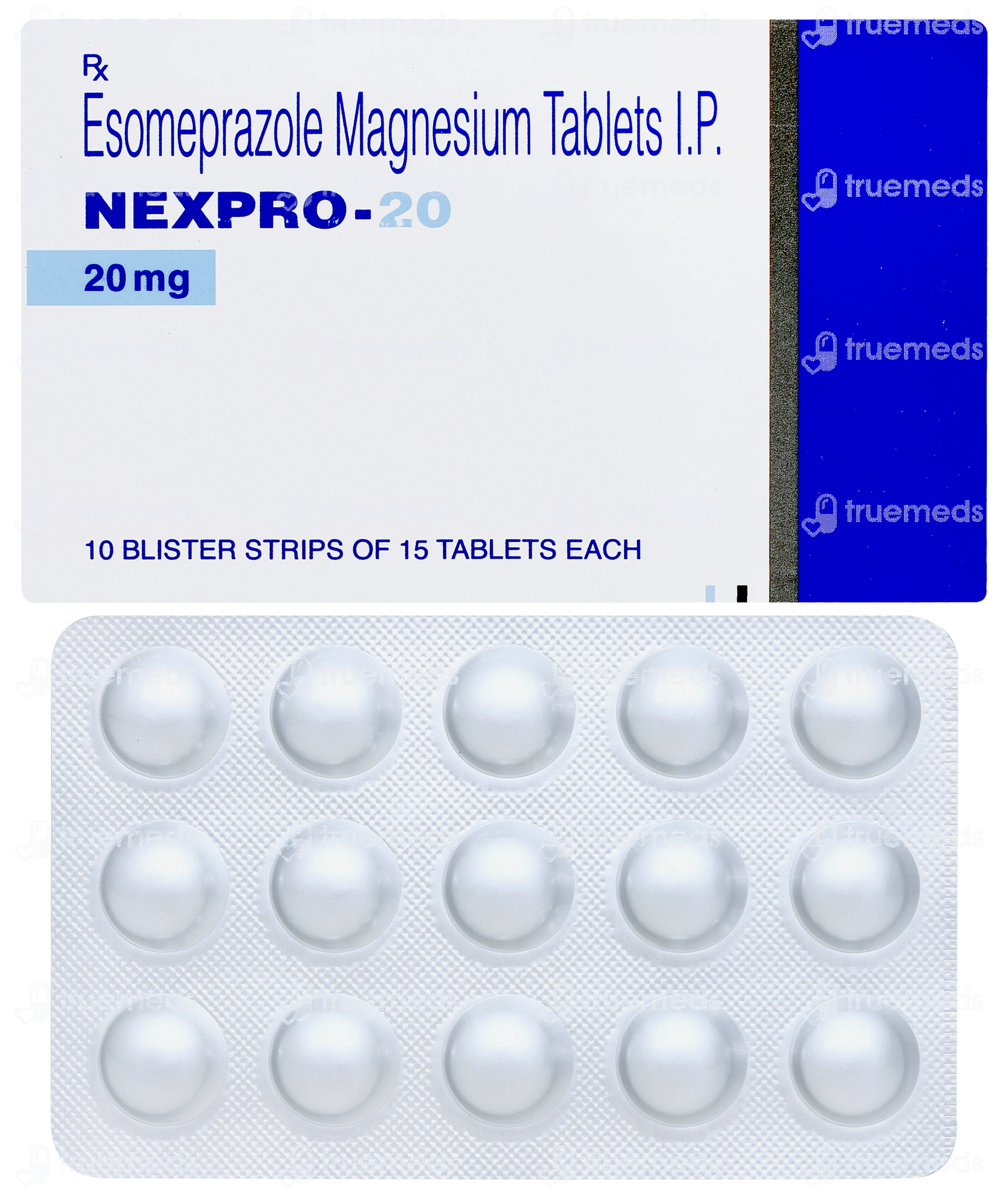 Nexpro 20 MG | Order Nexpro 20 MG Tablet Online at Truemeds