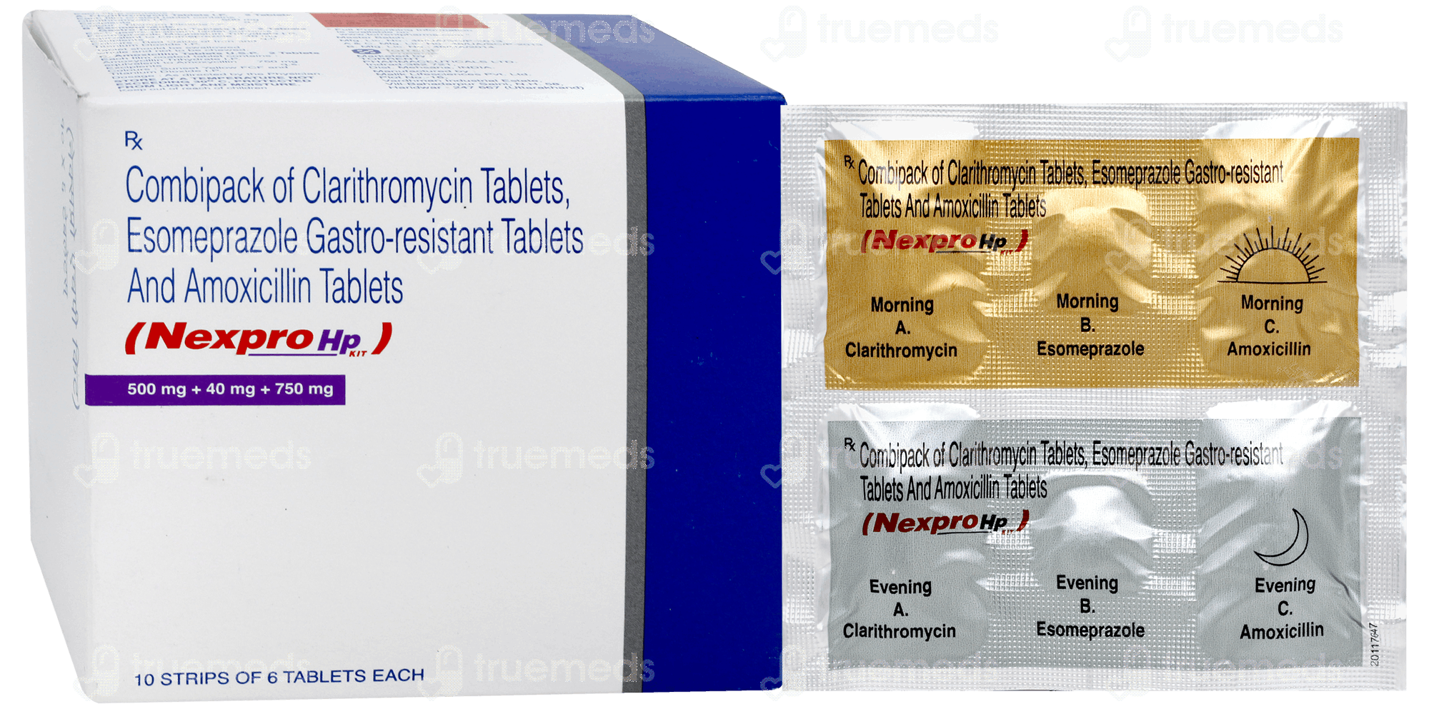 Nexpro Hp Kit 750/500/40 MG | Order Nexpro Hp Kit 750/500/40 MG Tablet ...