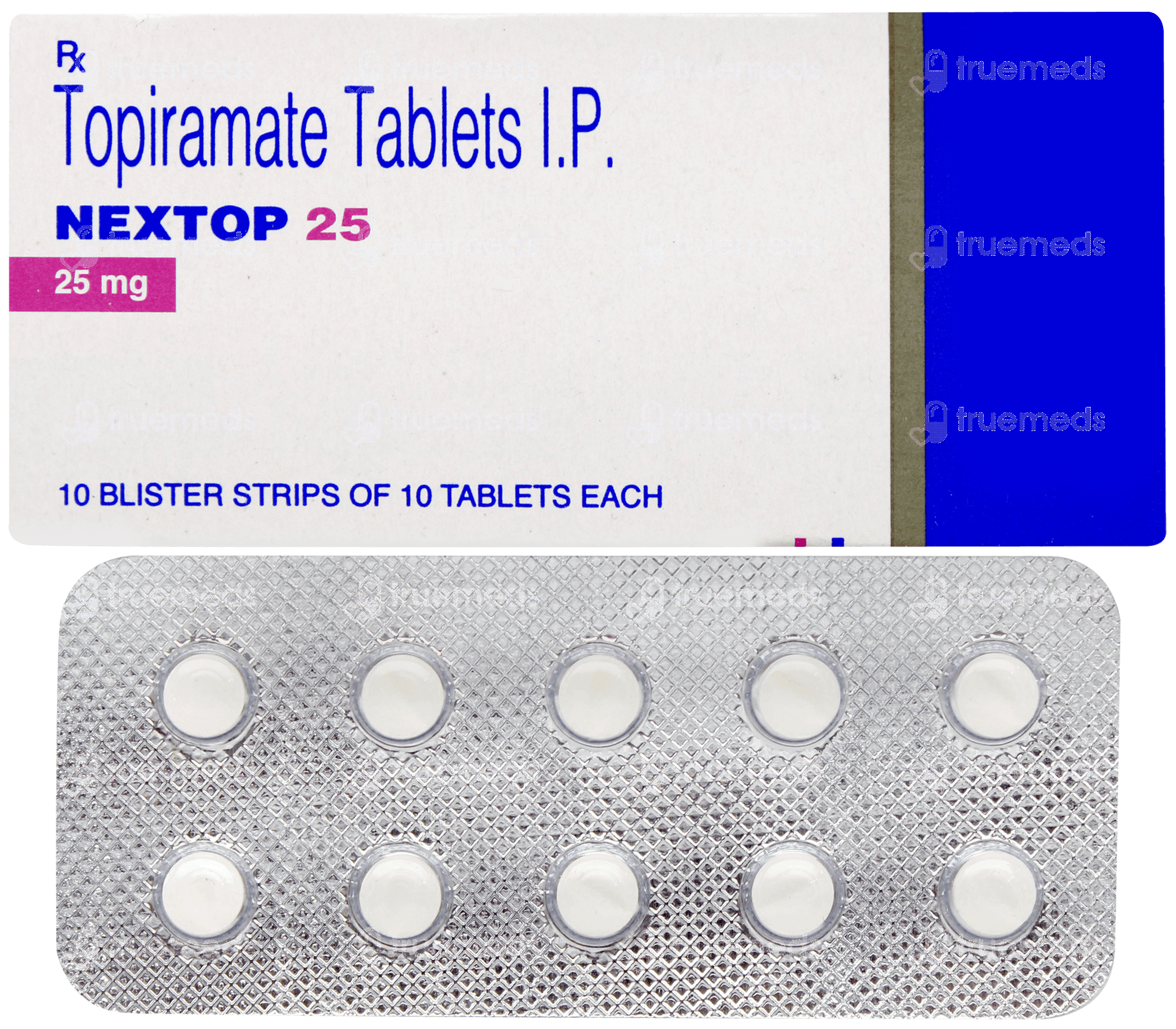 Nextop 25 MG | Order Nextop 25 MG Tablet Online at Truemeds