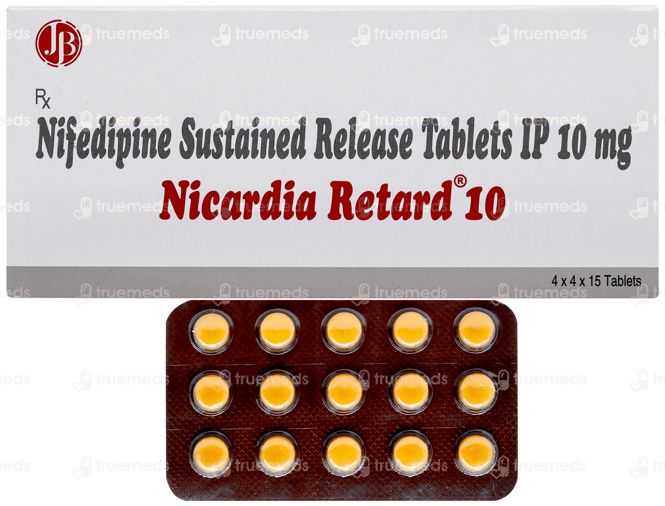 Nicardia Retard 10 Tablet: Uses, Side Effects, Price & Substitutes