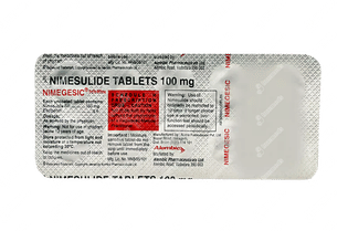 Nimegesic 100 MG | Order Nimegesic 100 MG Tablet Online at Truemeds