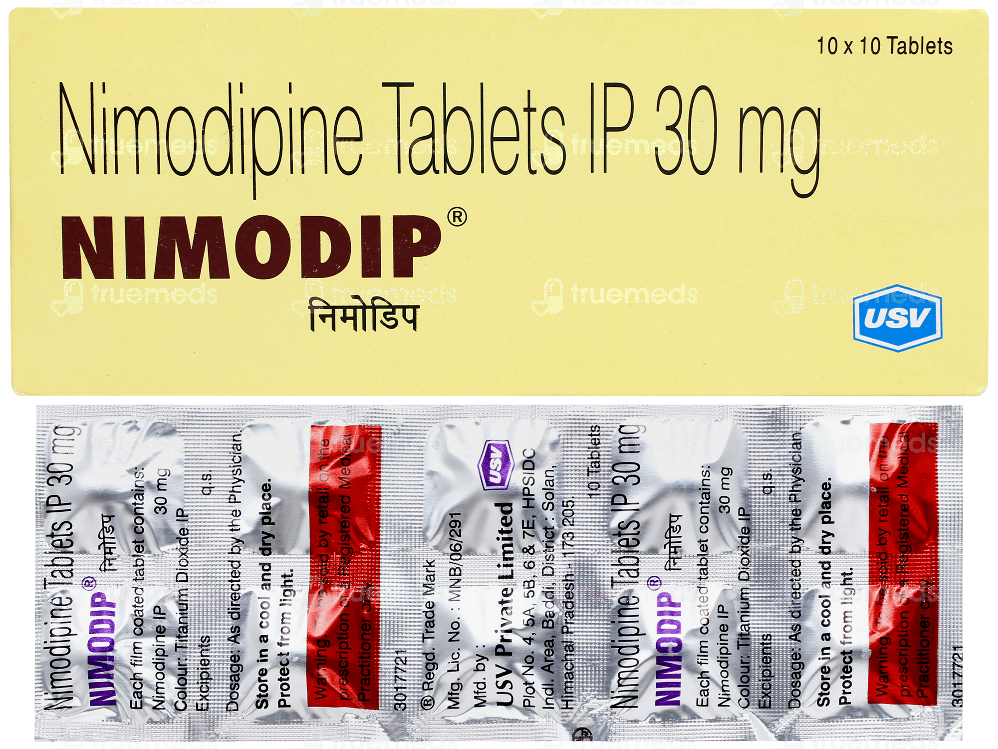 Nimodip 30 MG | Order Nimodip 30 MG Tablet Online at Truemeds