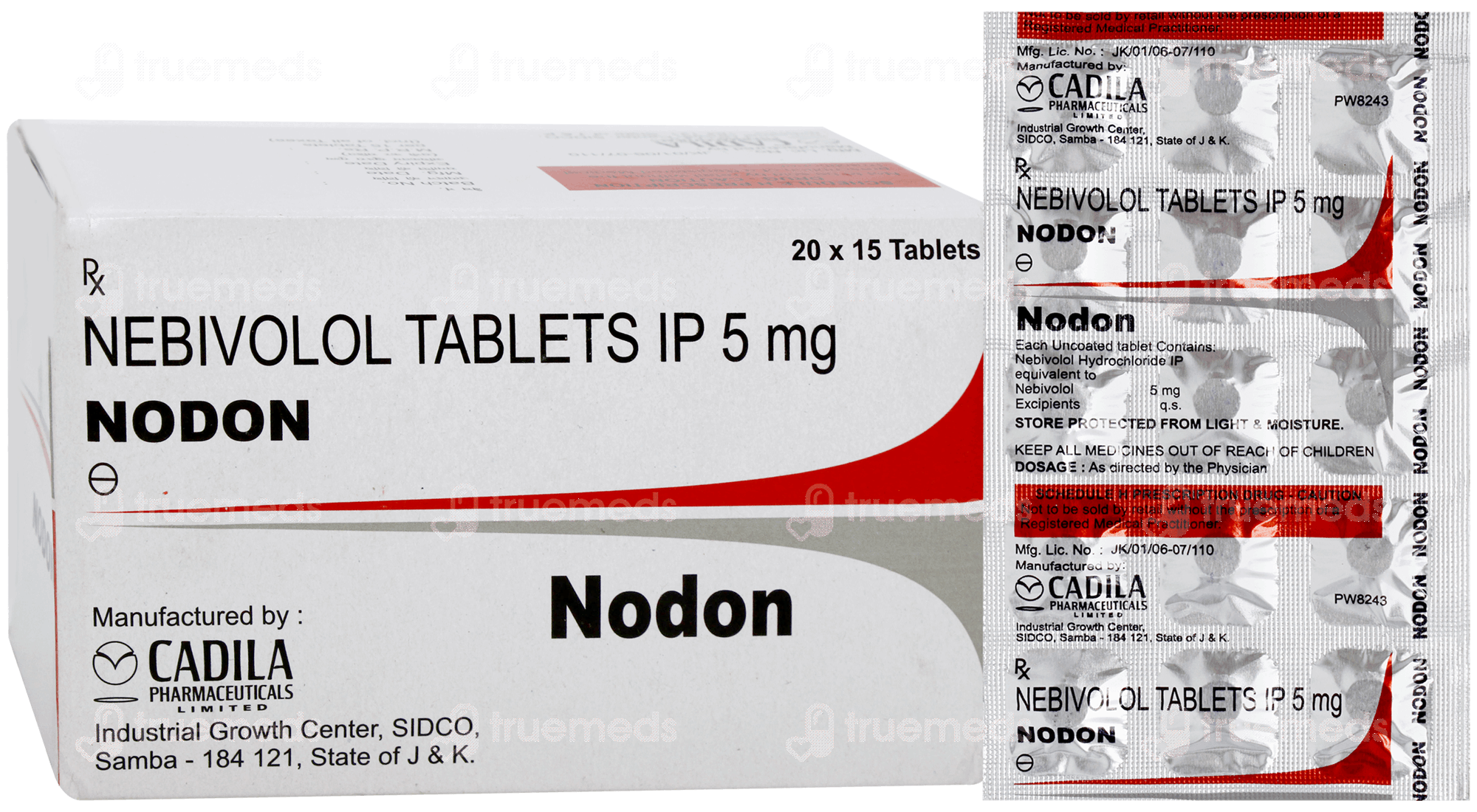Nodon 5 MG | Order Nodon 5 MG Tablet Online at Truemeds