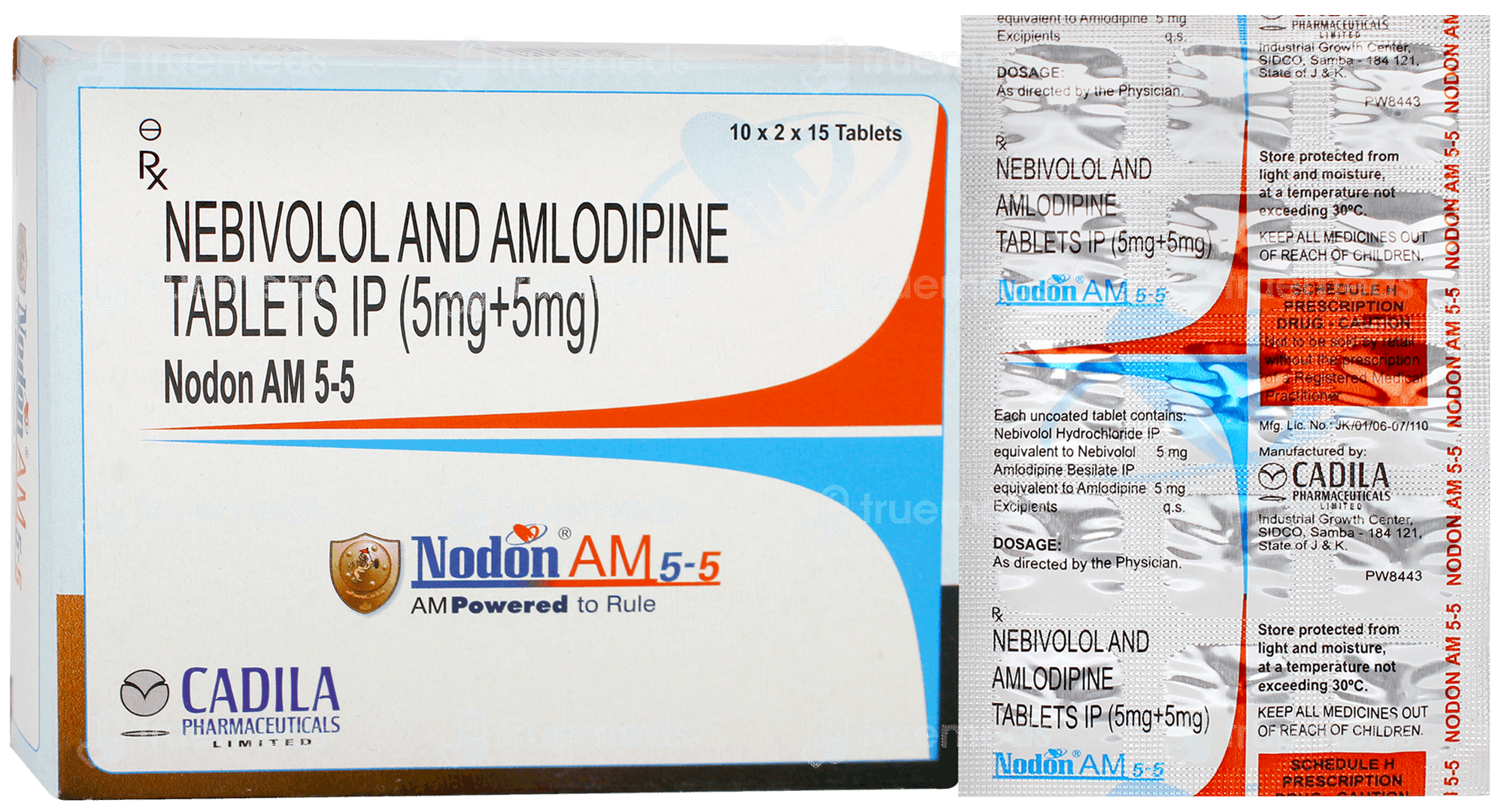 Nodon Am 5/5 Tablet: Uses, Side Effects, Price & Substitutes