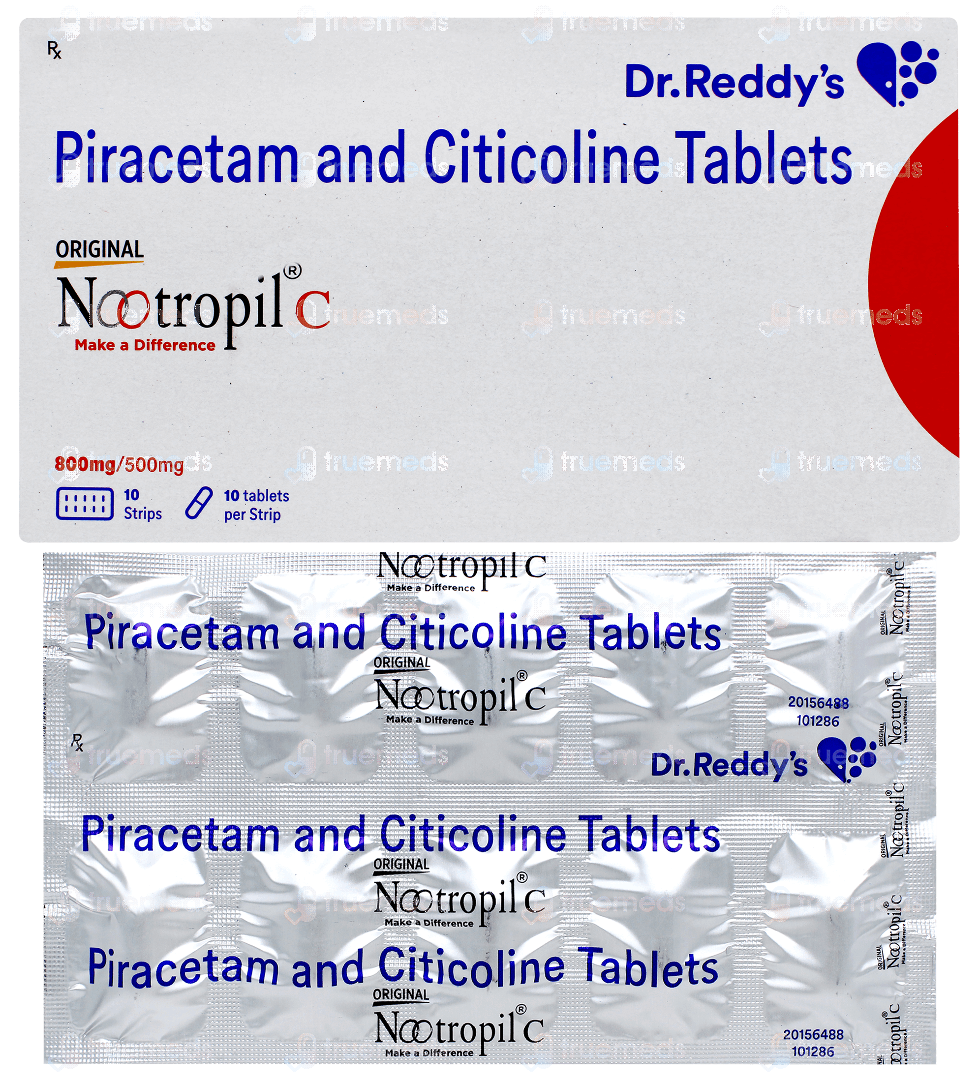 Nootropil C Tablet: Uses, Side Effects, Price & Substitutes