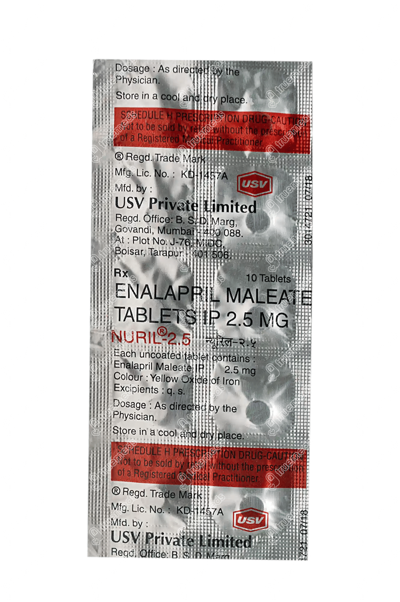 Nuril 2.5 MG | Order Nuril 2.5 MG Tablet Online at Truemeds