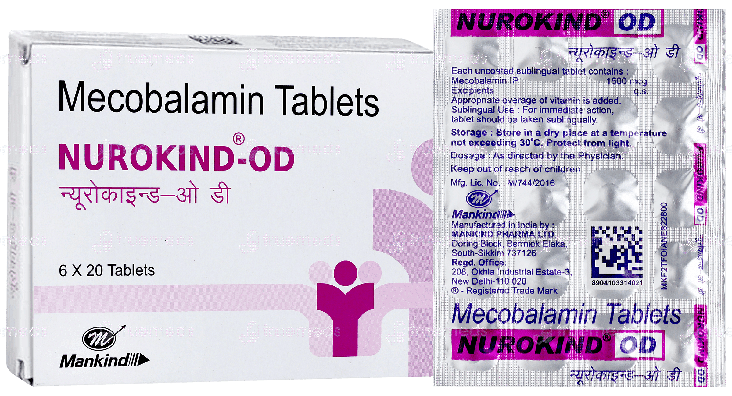 Nurokind Od Tablet for Vitamin B12 Deficiency | Price & Substitutes
