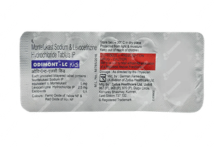 Odimont Lc Kid 5/2.5 MG | Order Odimont Lc Kid 5/2.5 MG Tablet Online ...