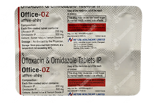 Office Oz 200500 Mg Tablet 10 - Uses, Side Effects, Dosage, Price ...