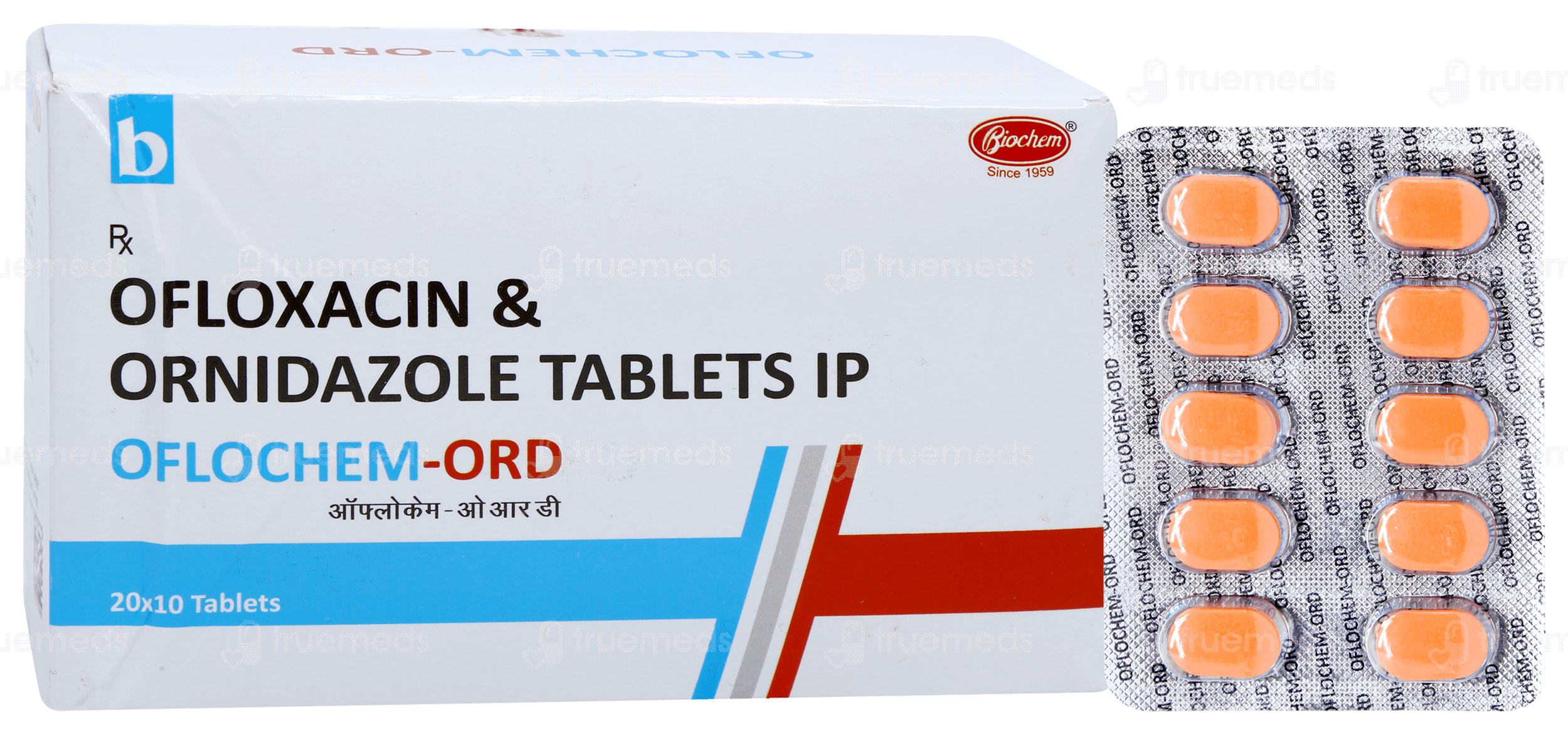 Oflochem Ord 200500 Mg Tablet 10 - Uses, Side Effects, Dosage, Price ...