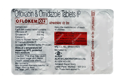 Oflokem Oz 200/500 MG | Order Oflokem Oz 200/500 MG Tablet Online at ...