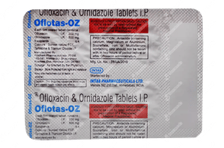 Oflotas-OZ Tablet: Uses, Side Effects, Price & Substitutes | Upto 50% Off*