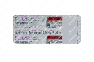 Olmat 20 Mg Tablet 10: Uses, Side Effects, Price & Substitutes