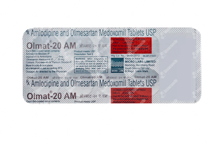 Olmat Am 20/5 MG | Order Olmat Am 20/5 MG Tablet Online at Truemeds