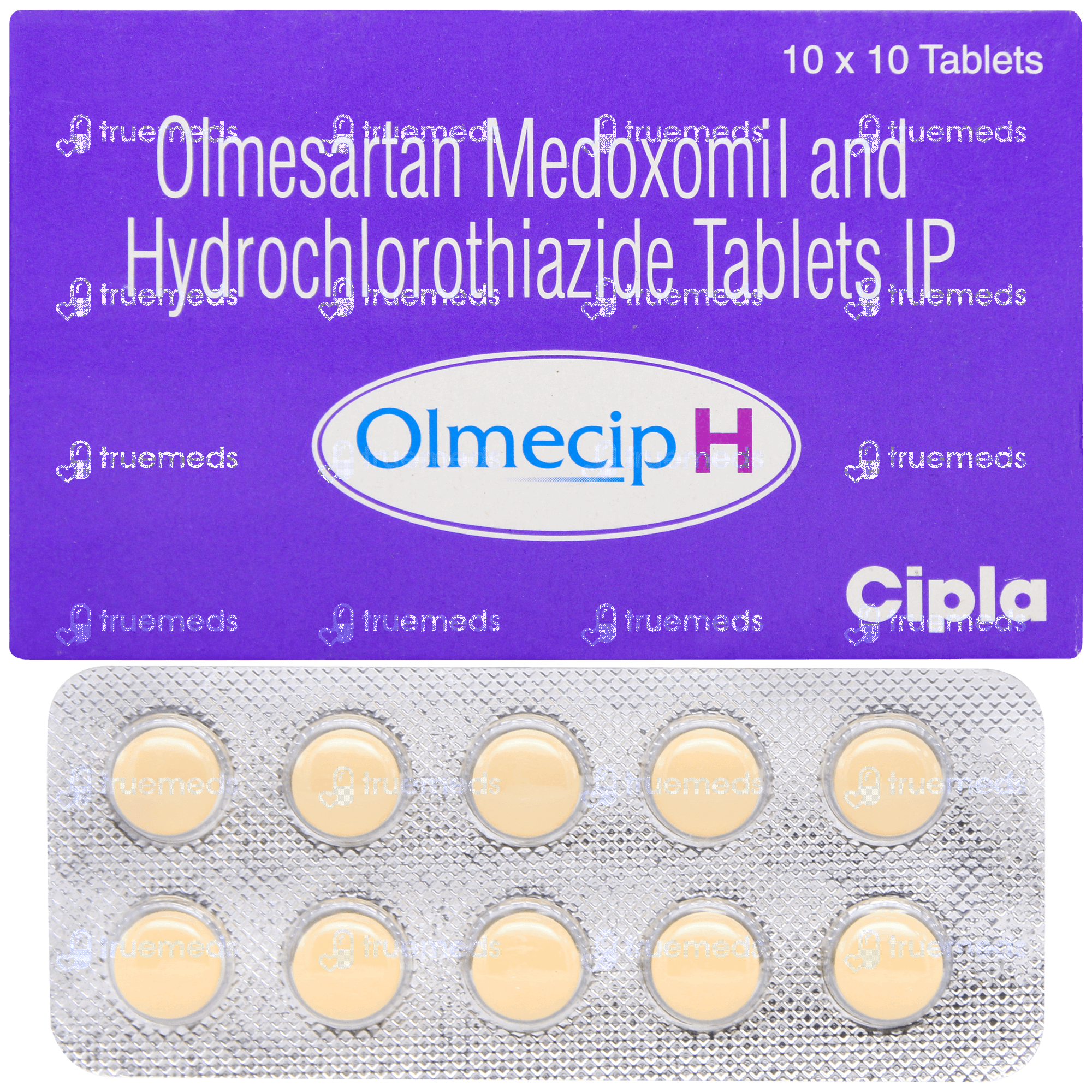 Olmecip H 20/12.5 MG | Order Olmecip H 20/12.5 MG Tablet Online at Truemeds