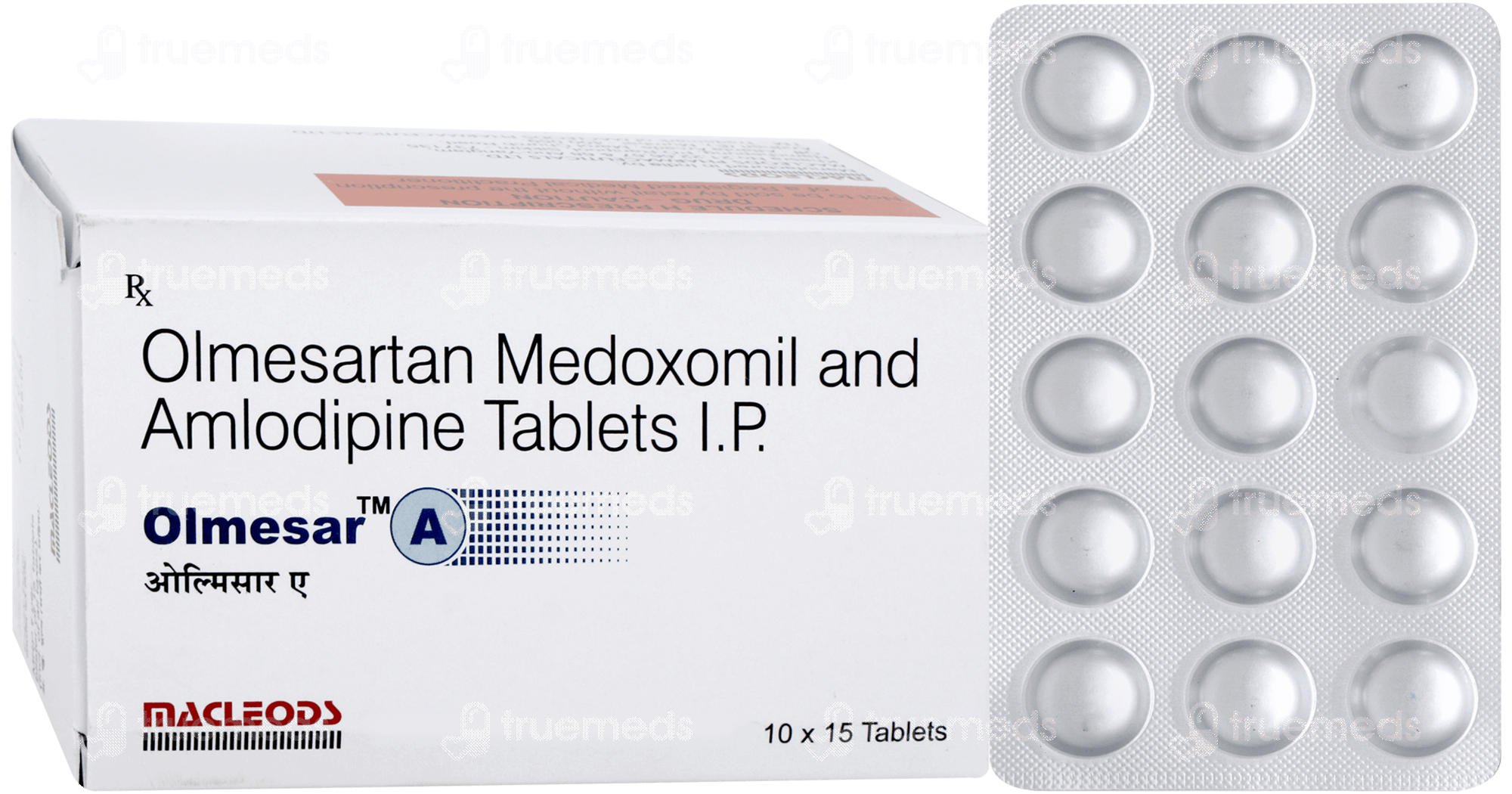 Olmesar A 20/5 MG | Order Olmesar A 20/5 MG Tablet Online at Truemeds