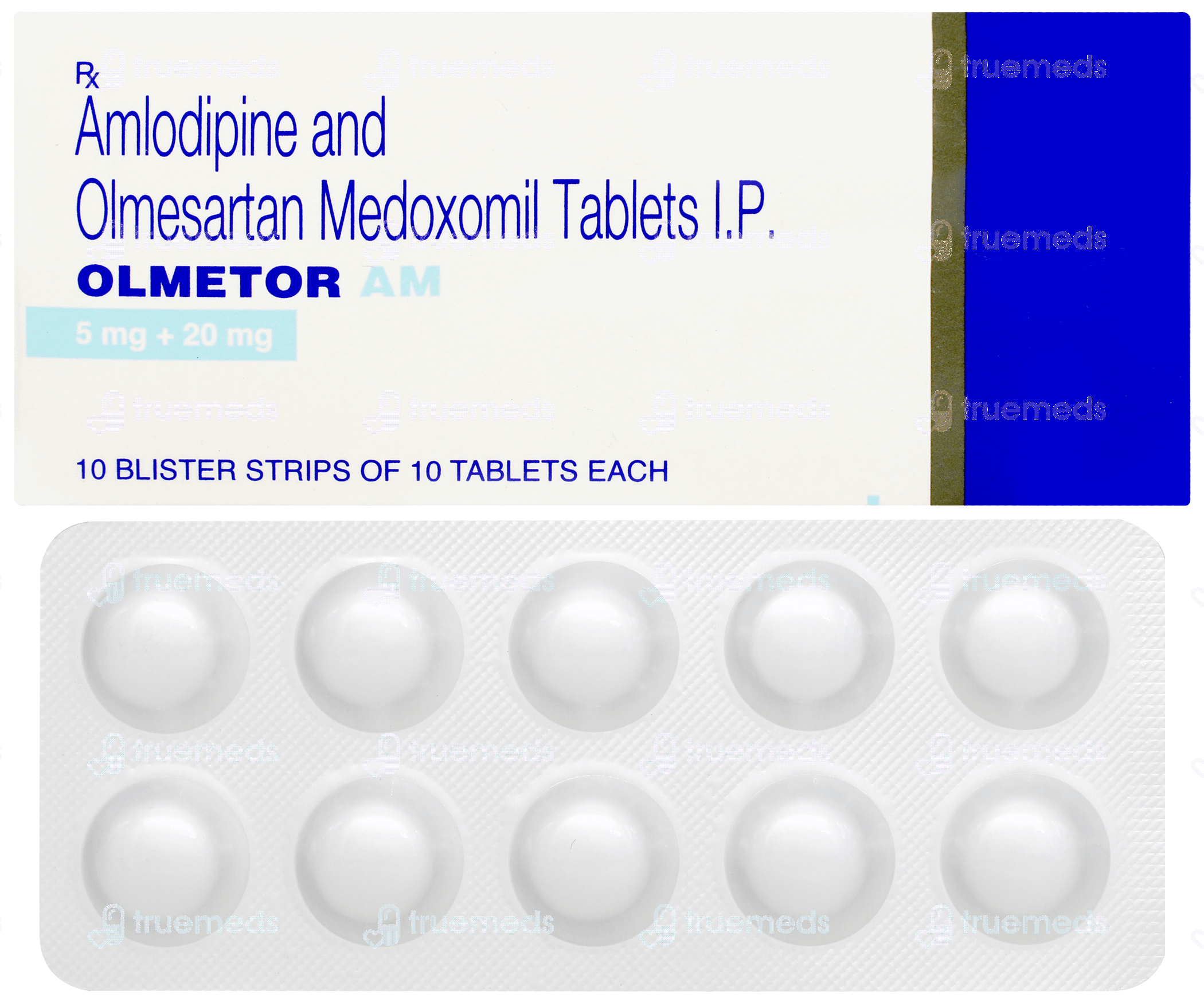 Olmetor Am 20/5 MG | Order Olmetor Am 20/5 MG Tablet Online at Truemeds
