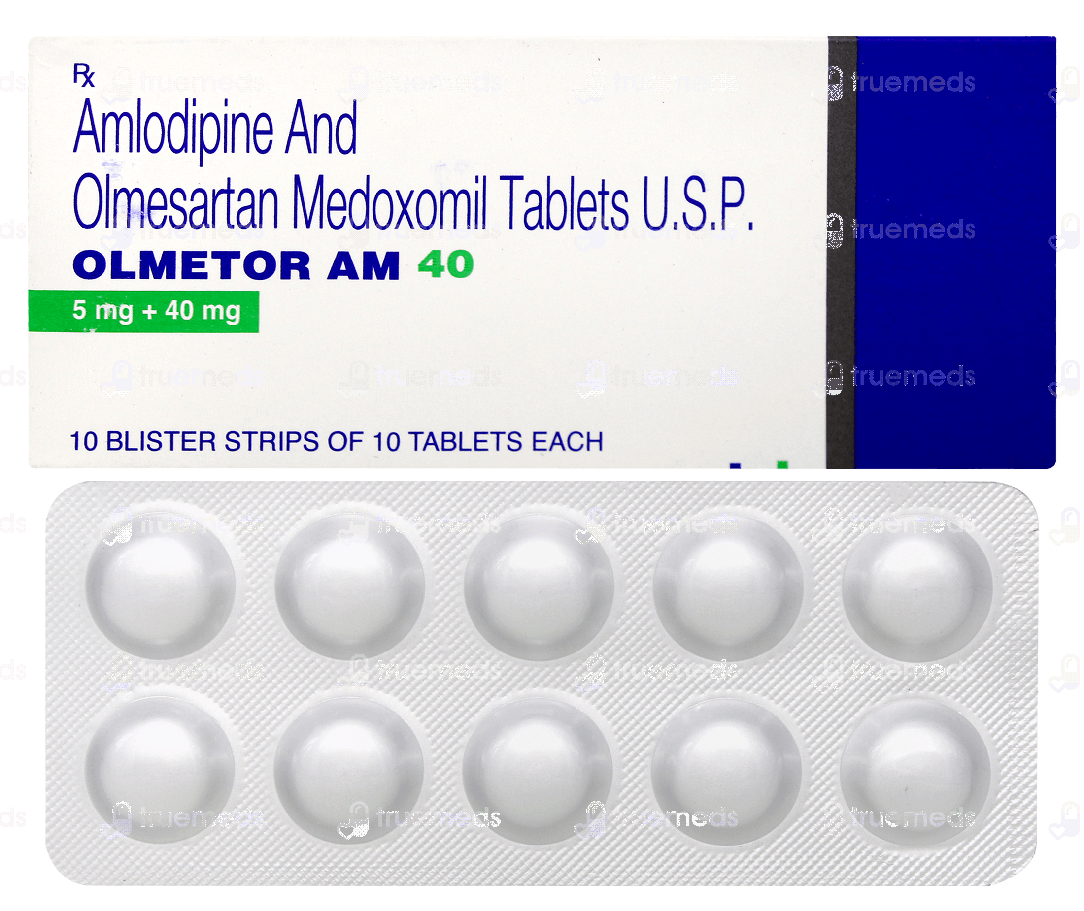 Olmetor Am 40/5 MG | Order Olmetor Am 40/5 MG Tablet Online at Truemeds