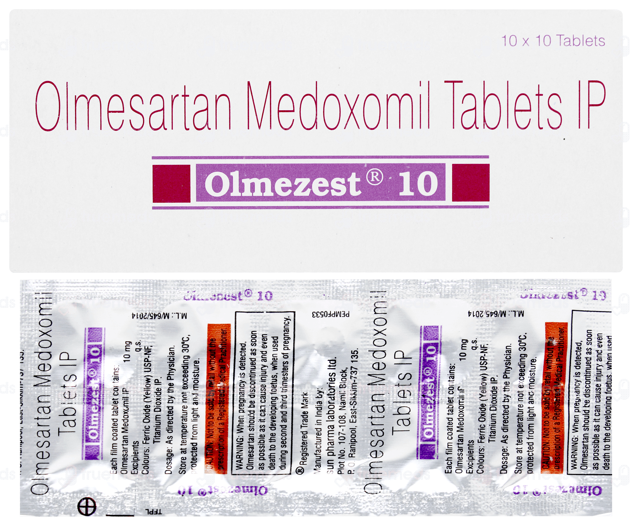 Olmezest 10 Tablet 10: Uses, Side Effects, Price & Substitutes
