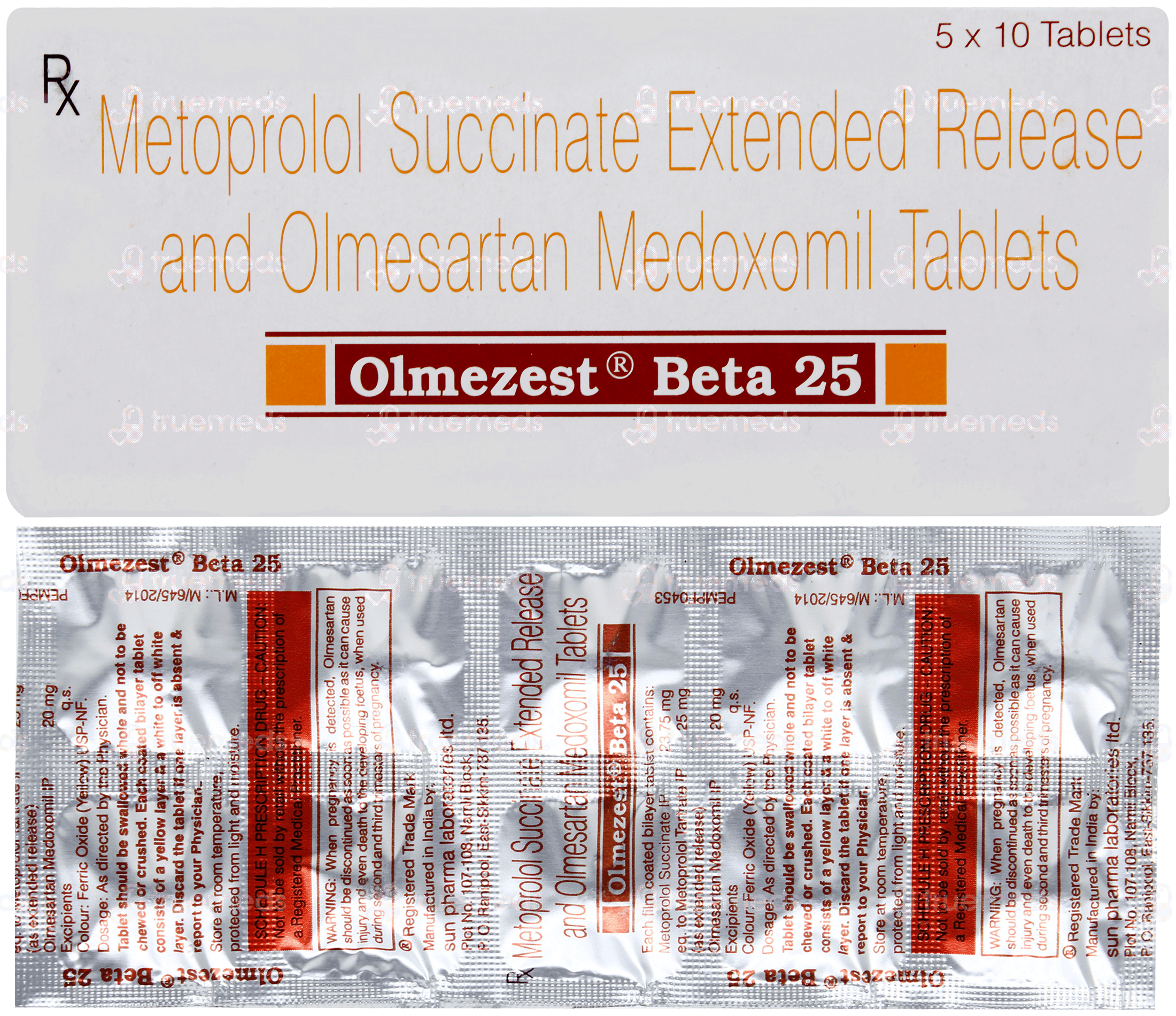 Olmezest Beta 20/25 MG Er | Order Olmezest Beta 20/25 MG Tablet Er ...