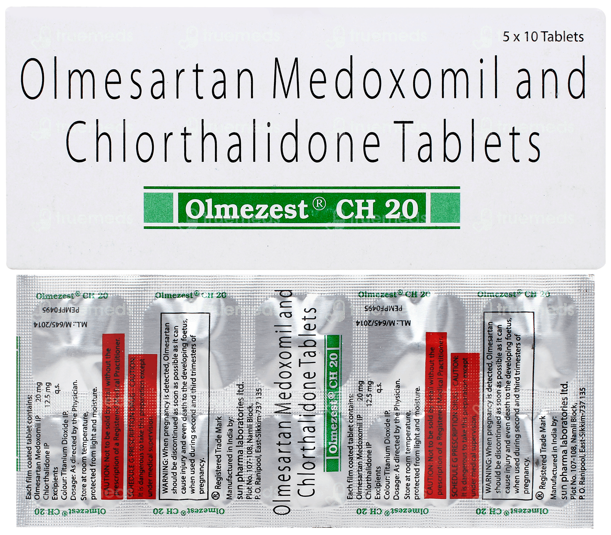 Olmezest Ch 20 Tablet: Uses, Side Effects, Price & Substitutes