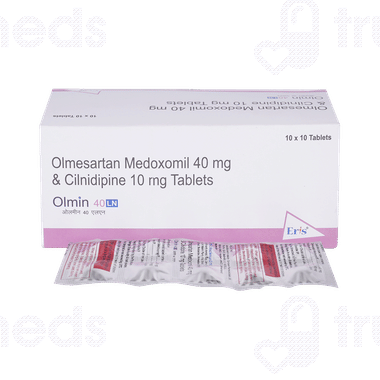 Olmin Ln 40/10 MG | Order Olmin Ln 40/10 MG Tablet Online at Truemeds