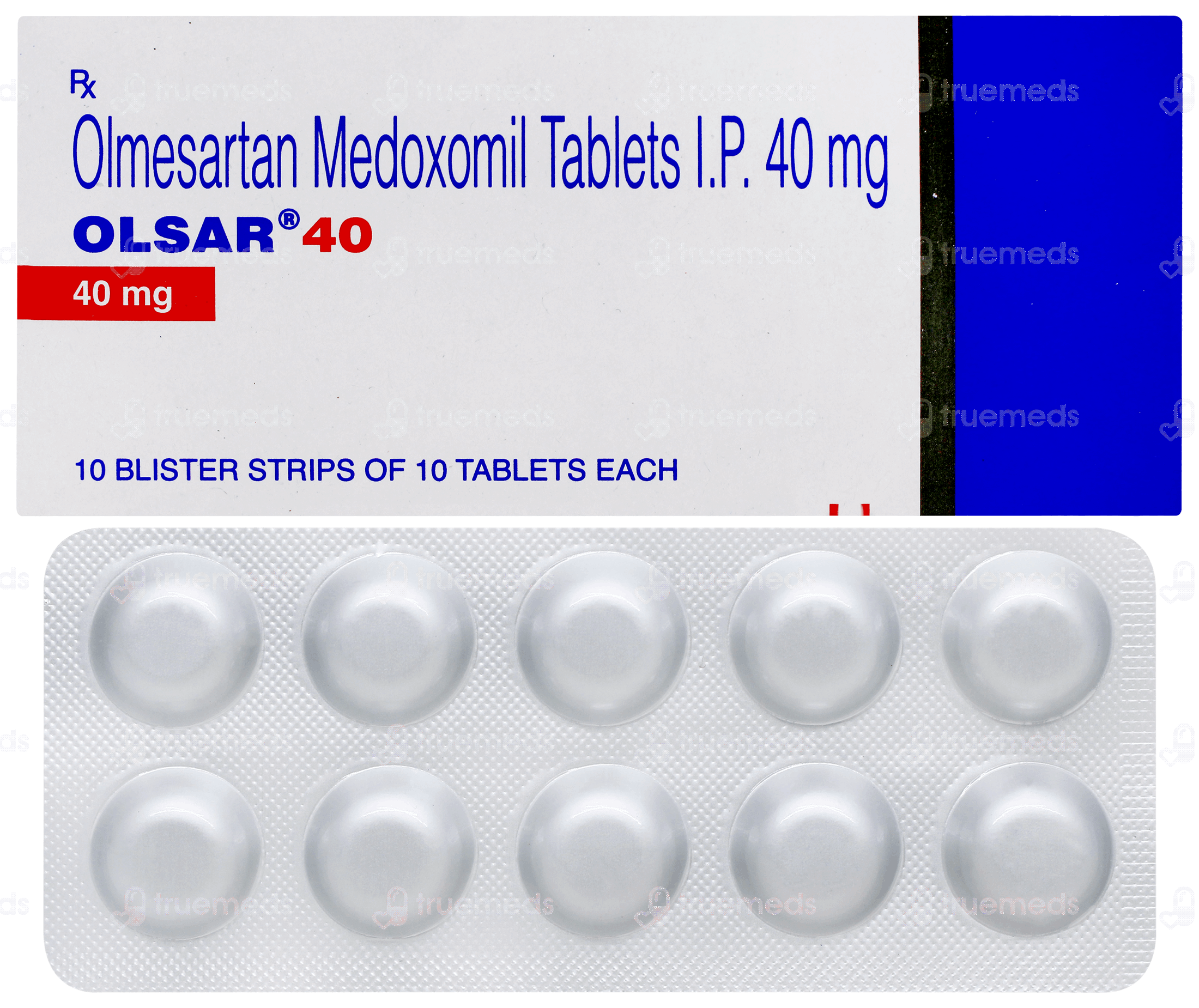 Olsar 40 Tablet 10: Uses, Side Effects, Price & Substitutes