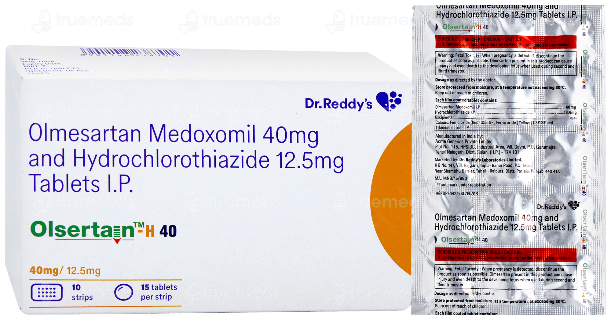 Olsertain H 40/12.5 MG | Order Olsertain H 40/12.5 MG Tablet Online at ...