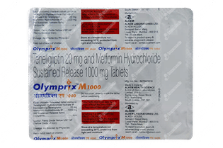 Olymprix M 20/1000 MG | Order Olymprix M 20/1000 MG Tablet Sr Online at ...