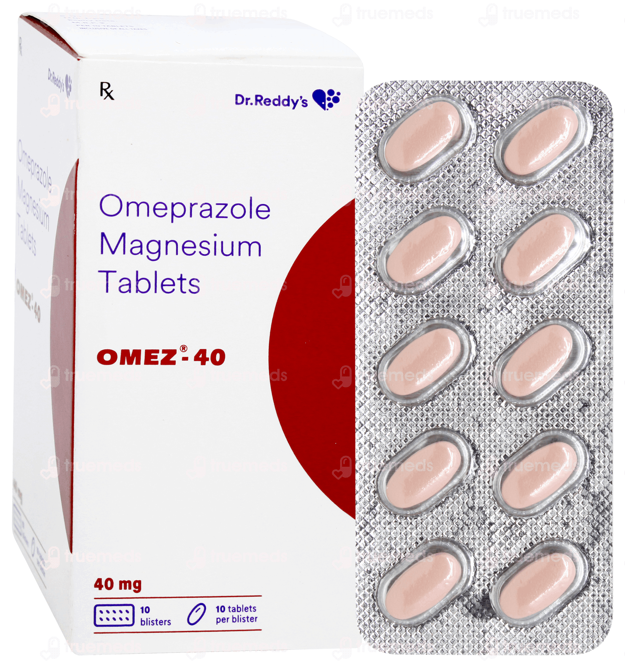 Omez 40 MG | Order Omez 40 MG Tablet Online at Truemeds