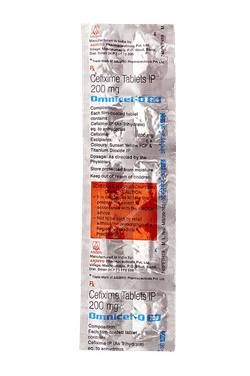 Omnicef O 200 MG | Order Omnicef O 200 MG Tablet Online at Truemeds