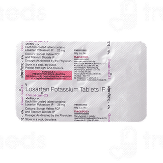 Omnitan 25 Tablet 15: Uses, Side Effects, Price & Substitutes