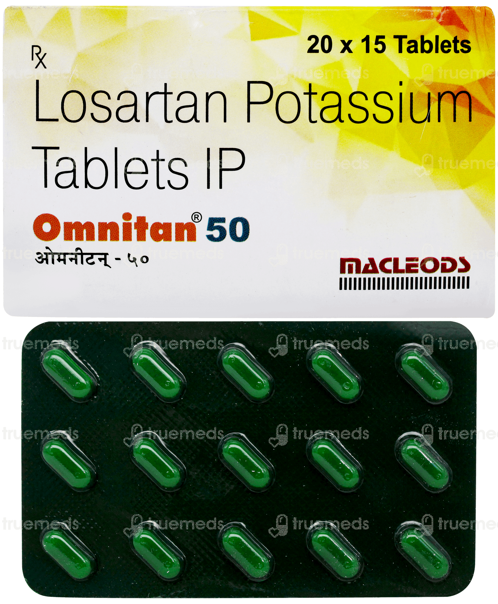 Omnitan 50 Tablet 15: Uses, Side Effects, Price & Substitutes