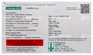 Oneclav 625 Tablet 10: Uses, Side Effects, Price & Substitutes