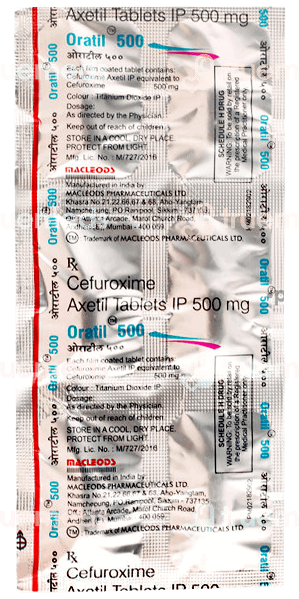 Oratil 500 Tablet 6: Uses, Side Effects, Price & Substitutes