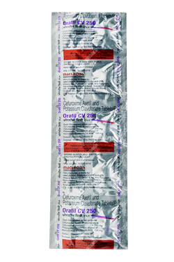 Oratil Cv 250/125 MG | Order Oratil Cv 250/125 MG Tablet Online at Truemeds