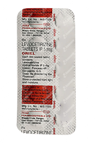 Oriel 5 Mg Tablet 10 - Uses, Side Effects, Dosage, Price | Truemeds