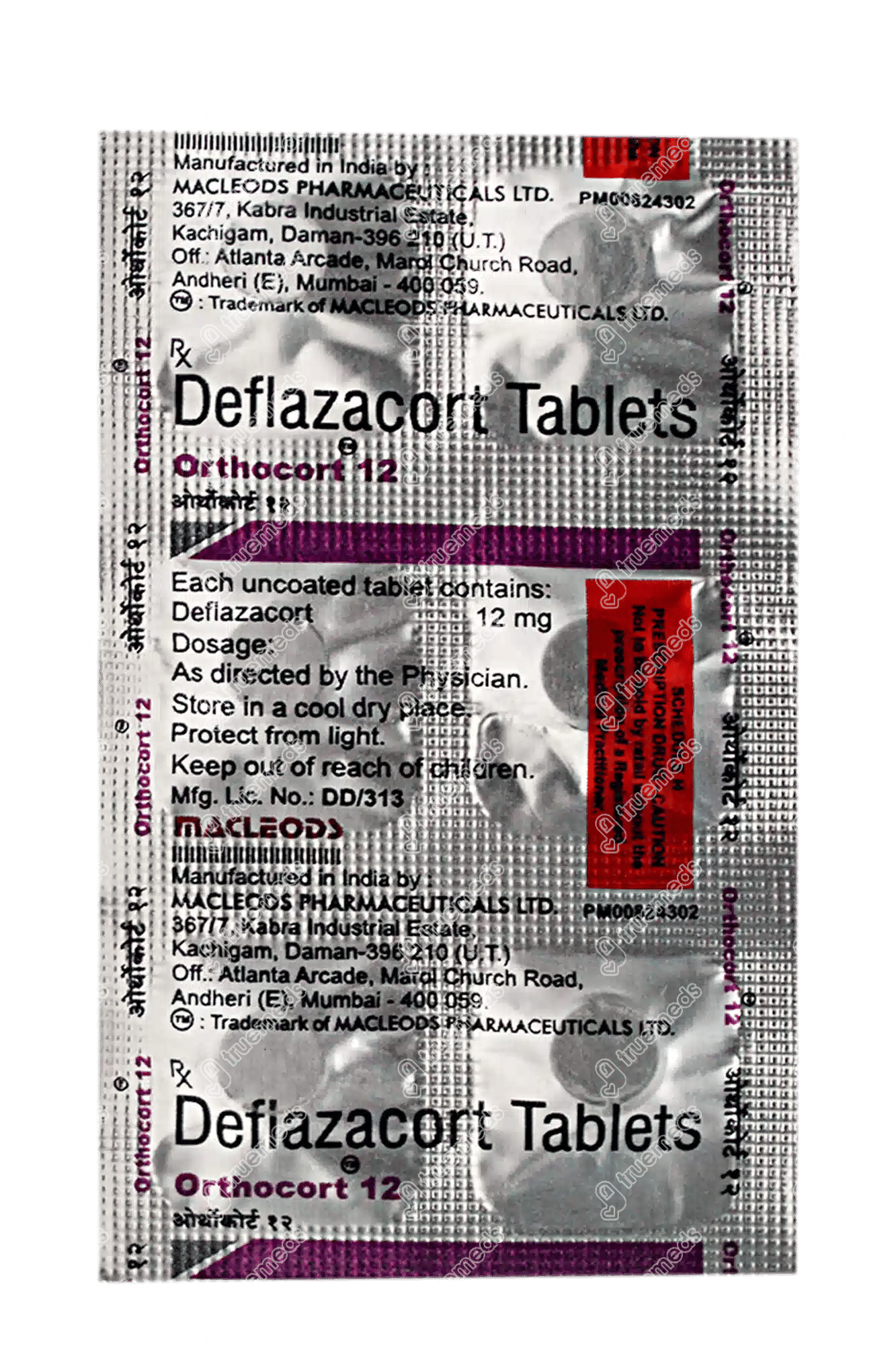 Orthocort 12 Tablet 6: Uses, Side Effects, Price & Substitutes