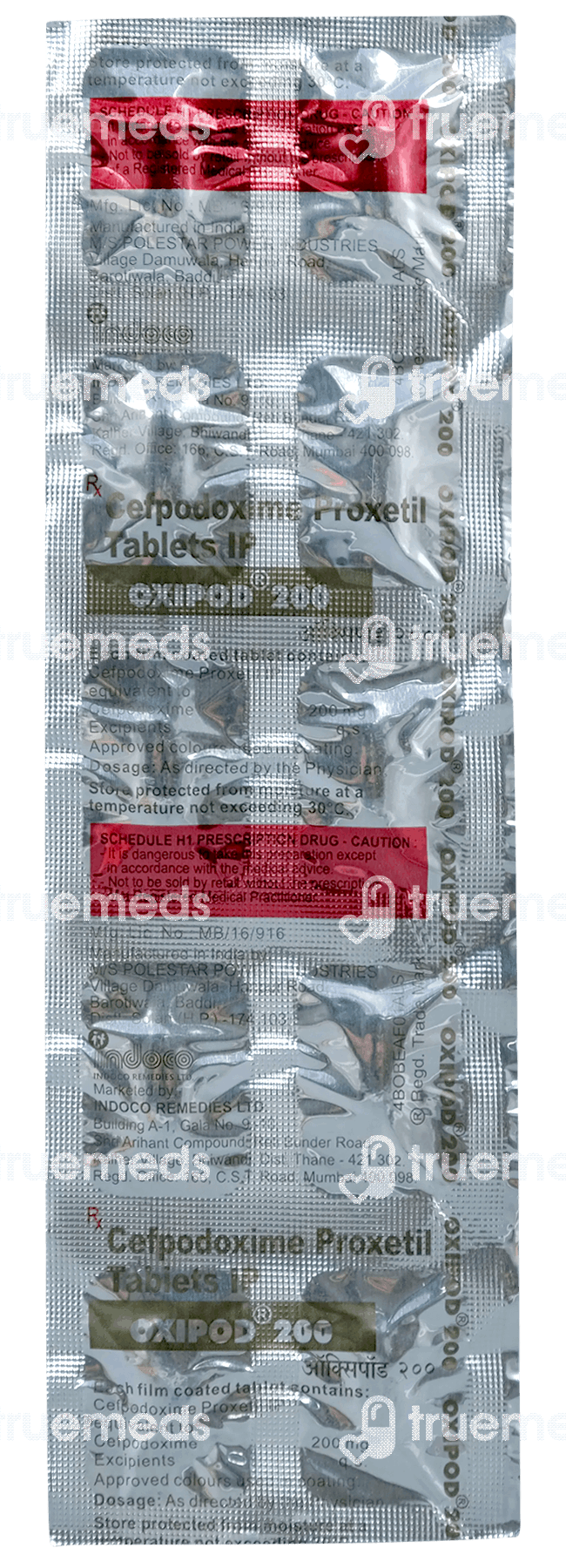Oxipod 200 Mg Tablet: Uses, Side Effects, Price & Substitutes