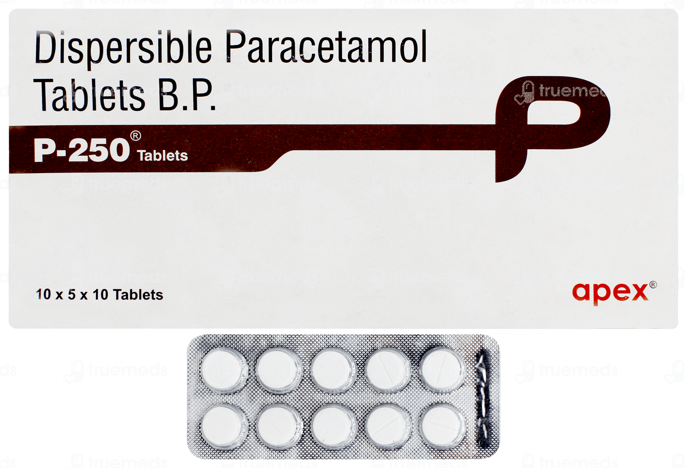 P 250 MG | Order P 250 MG Tablet Online at Truemeds